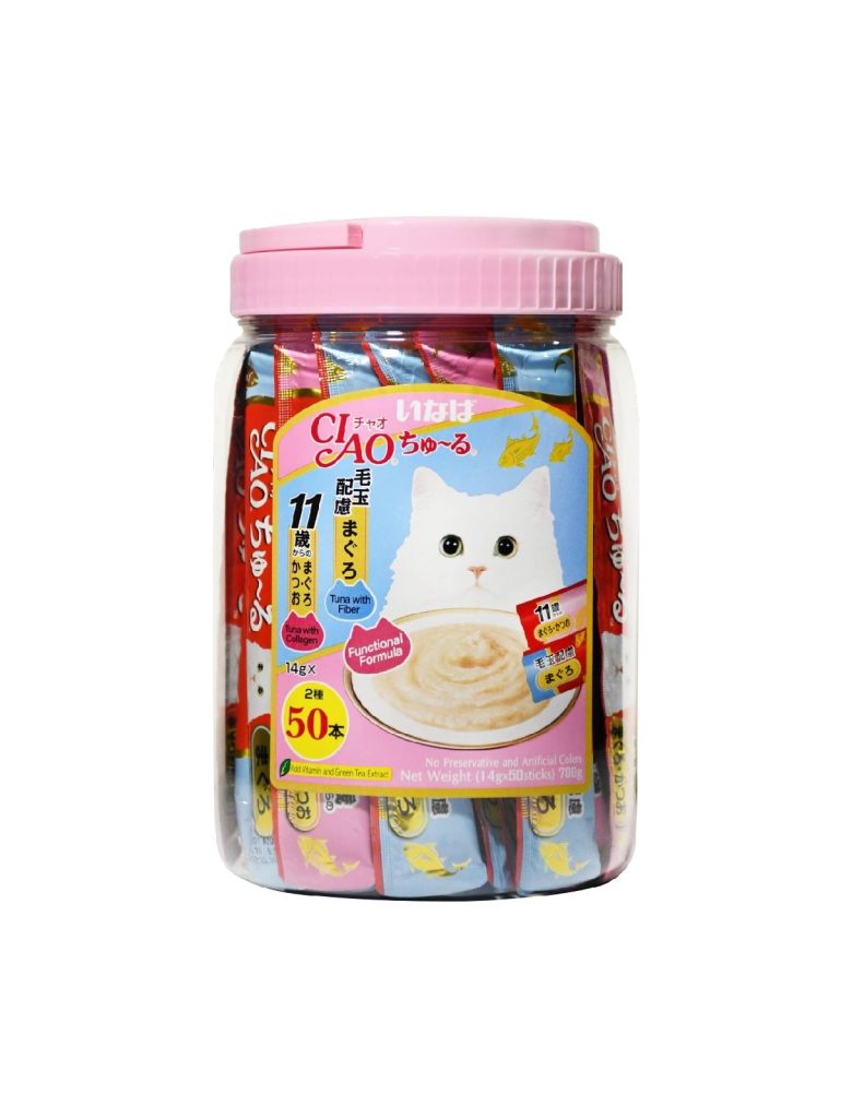 Ciao Churu Functonal (Collagen and Fiber) Festive Pack Cat Treat 700g ...